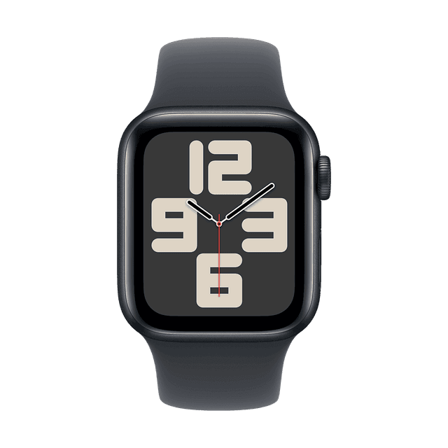 Apple Watch SE2 v3 GPS 44mm Midnight Alu Case with Midnight Sport Band ...