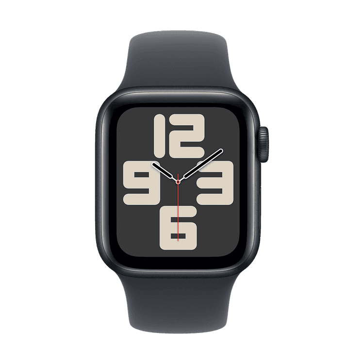 Apple Watch SE2 v3 GPS 44mm Midnight Alu Case with Midnight Sport Band ...